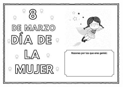Manualidades para el Día de la Mujer - 8 de marzo